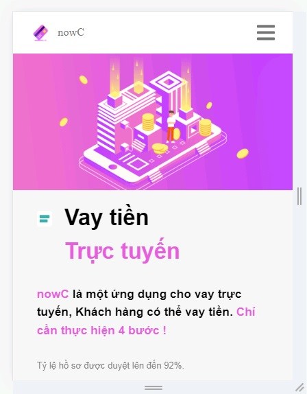 NowC Vay - Hướng Dẫn Vay Hơn 15 Triệu Cấp Tốc Chỉ Cần CMND